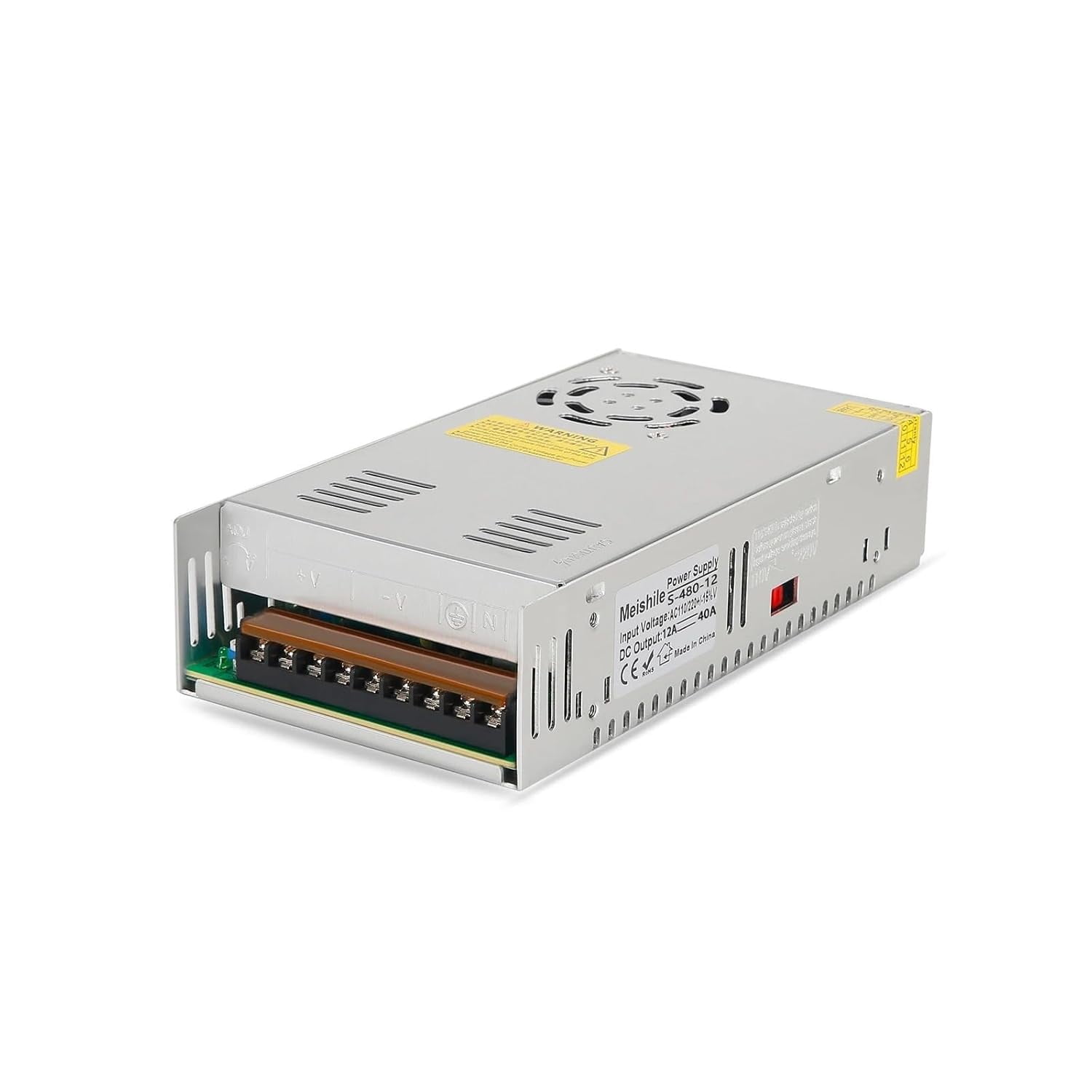 AC to DC 15V 32A 480W Switching Power Supply Drive Transformer Motor ...