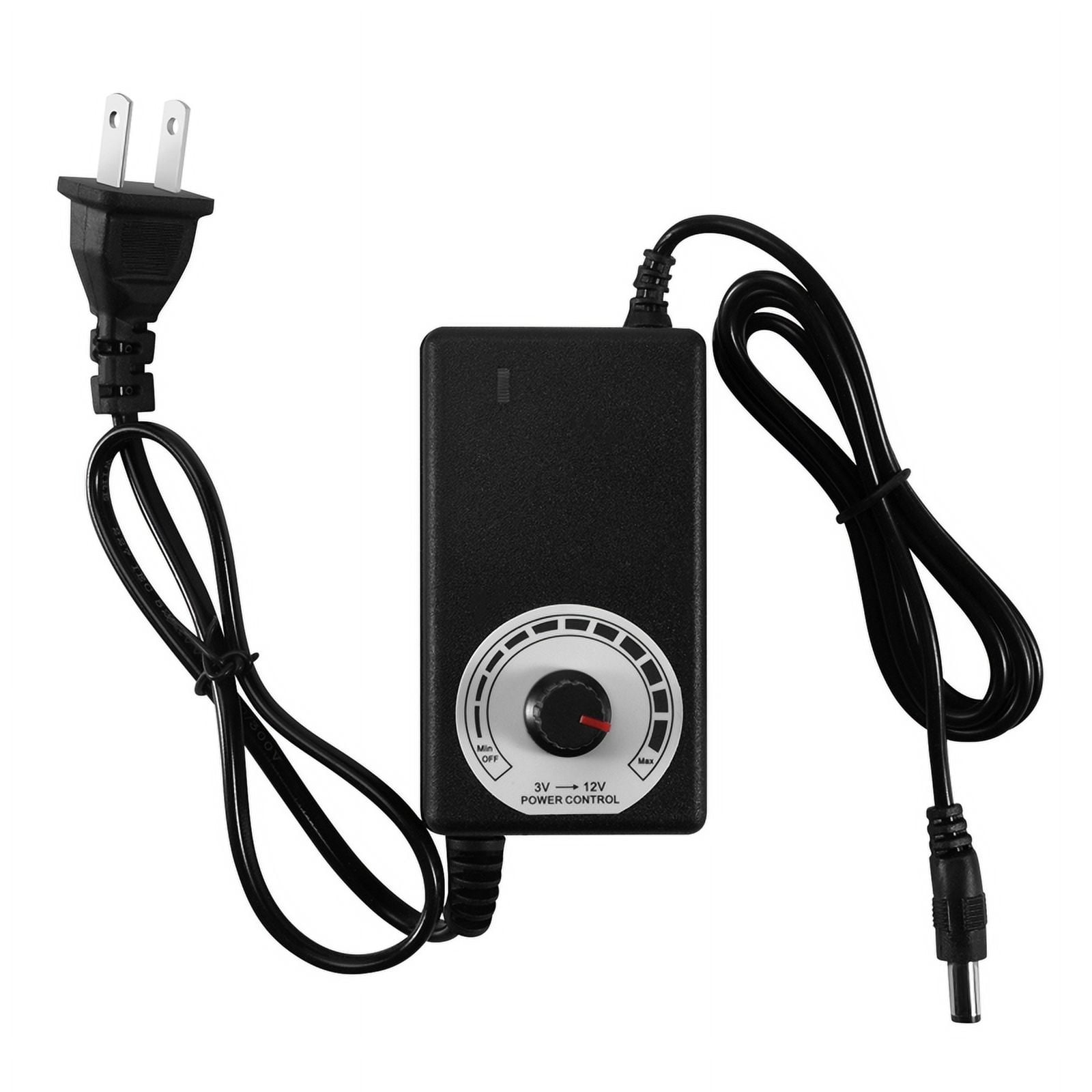 AC to DC Adapter 12V 2A Adjustable Power Supply Motor Speed Controller ...