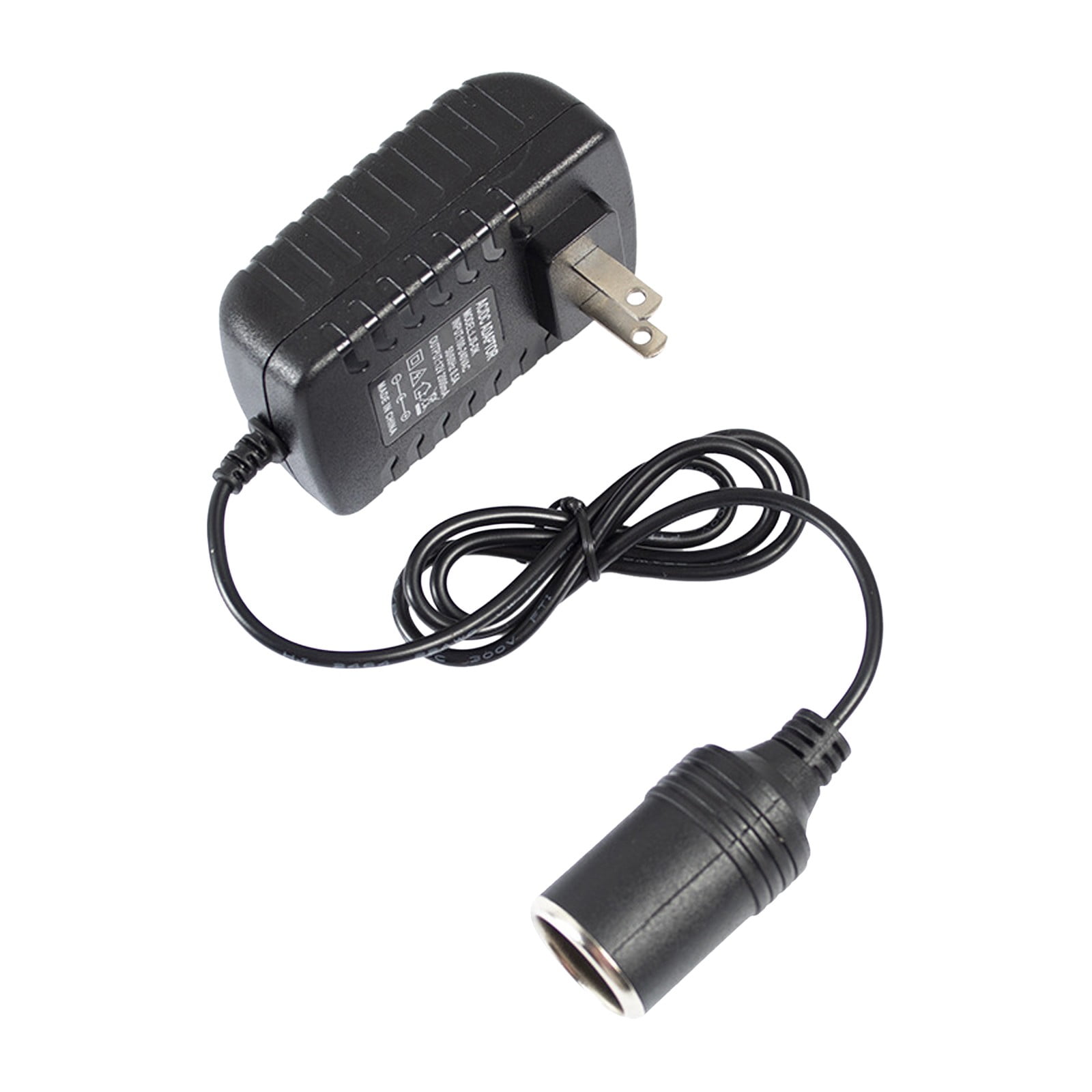 AC to DC Converter - 24W, 12V Car Cigarette Lighter Socket, Overload ...