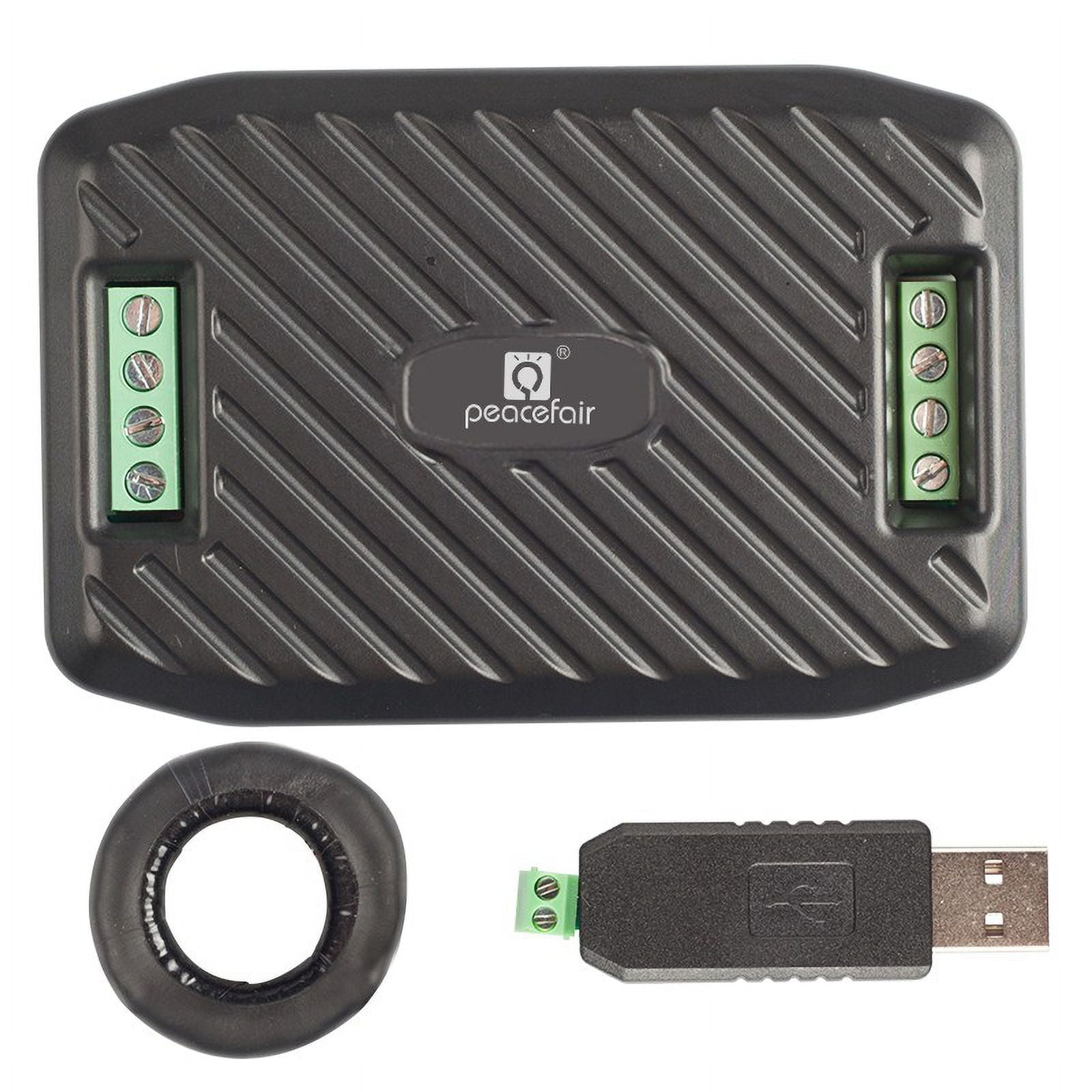 AC voltage and ammeter RS485 serial port electronic communication box ...