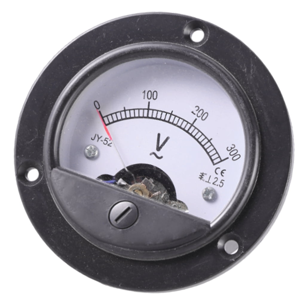 AC0-300Volt AC0-450V VAnalog Voltmeter, Square/Round Panel Voltage ...