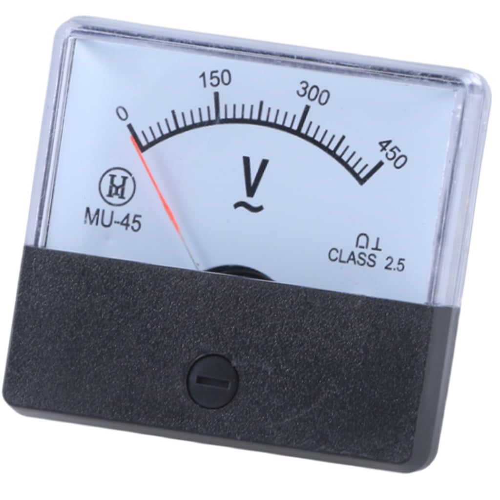 AC0-300Volt AC0-450V Voltmeter Analog Pointers Meter Electrical Testing ...