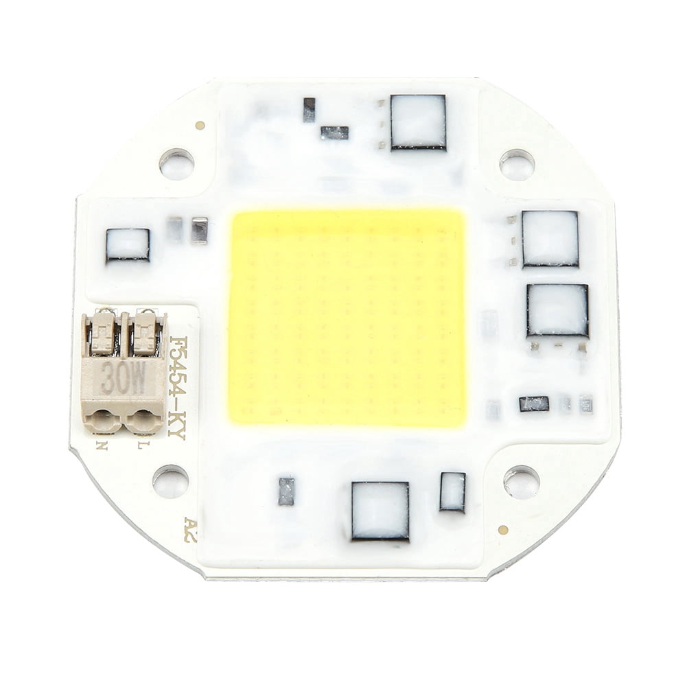 AC100-260V 30W Warm White High Power Integrated Chip Light Source COB ...