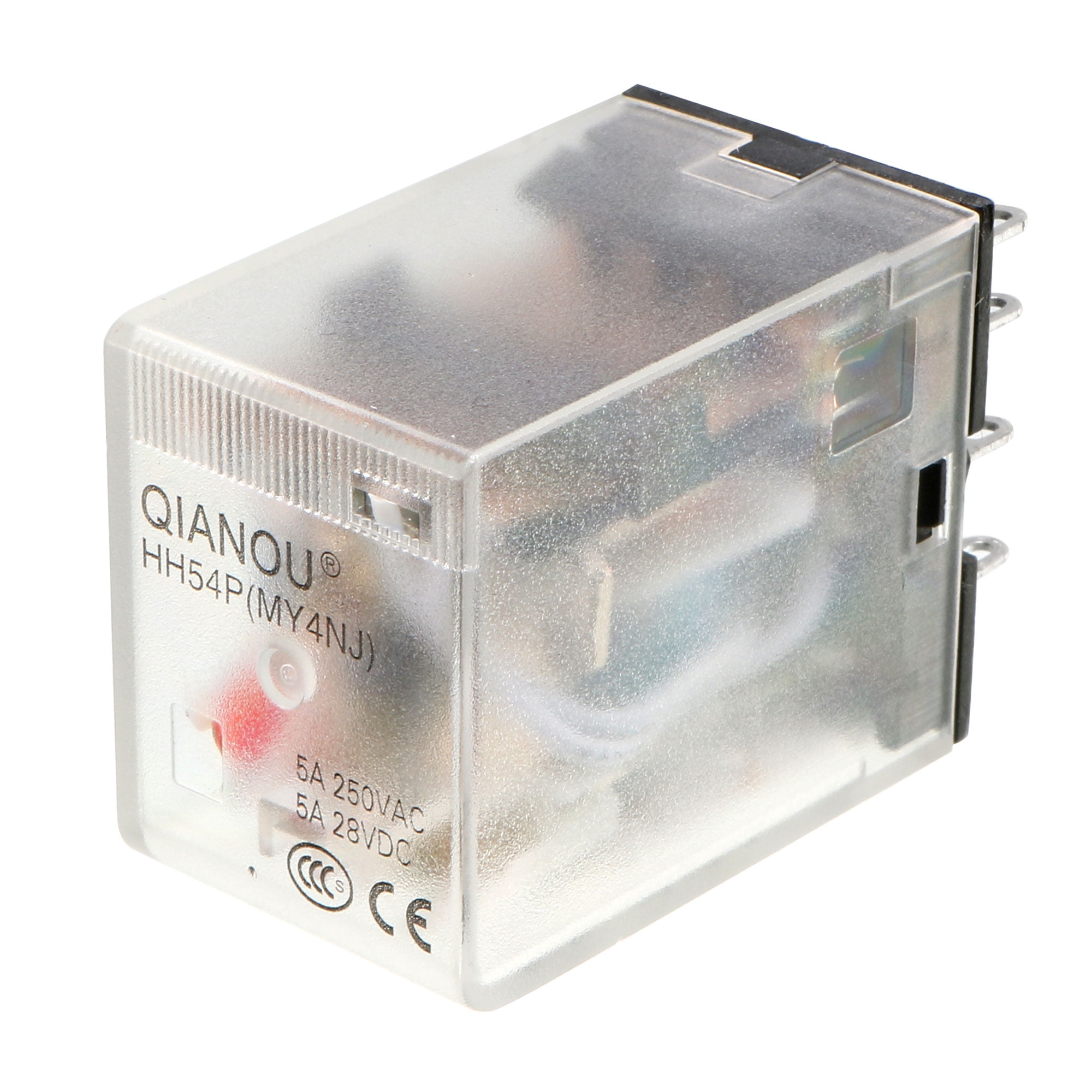 AC110/120V Coil 14 Pin 4P4T Electromagnetic Purpose Power Relay ...