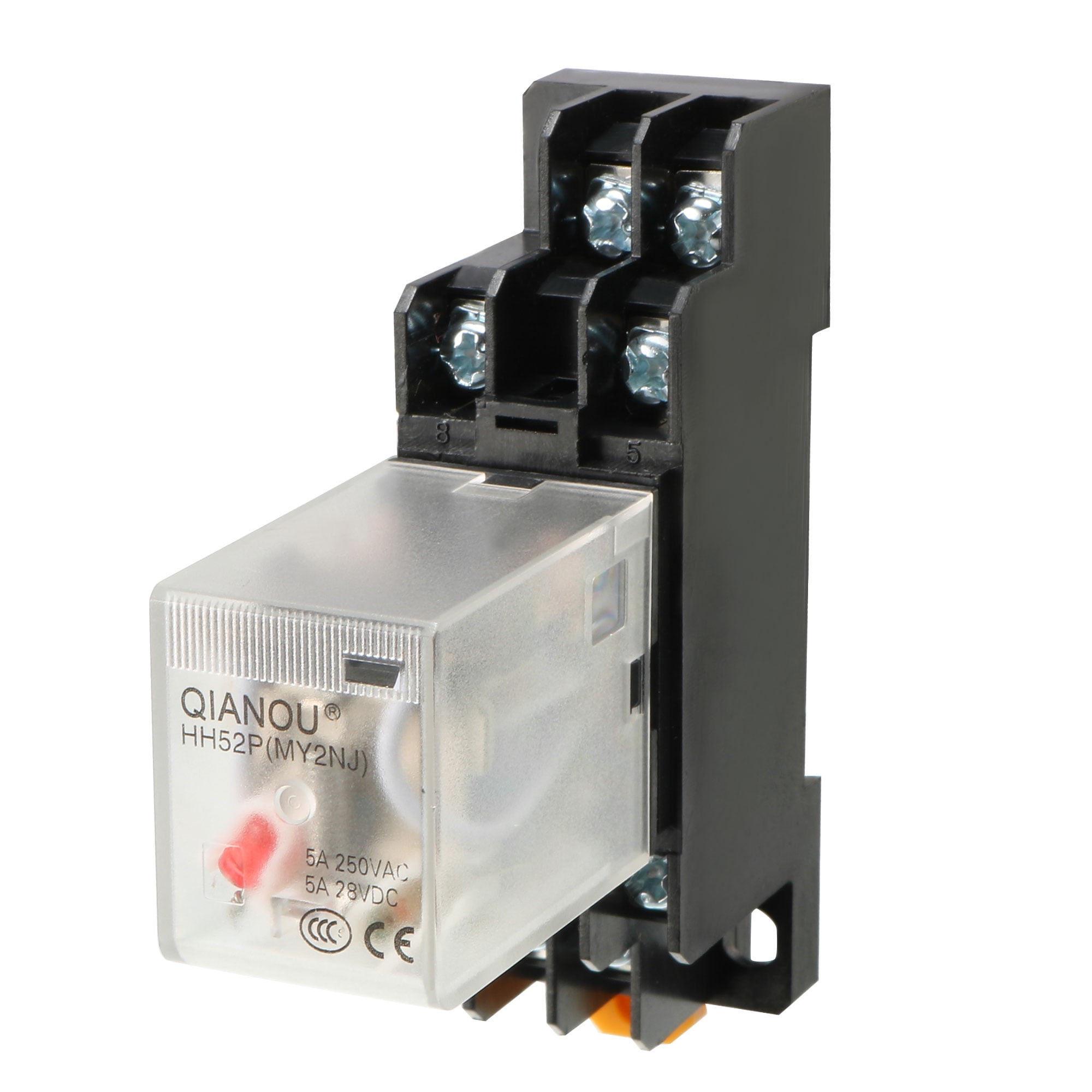 AC110/120V Coil 8 Pin DPDT Electromagnetic Purpose Power Relay ...