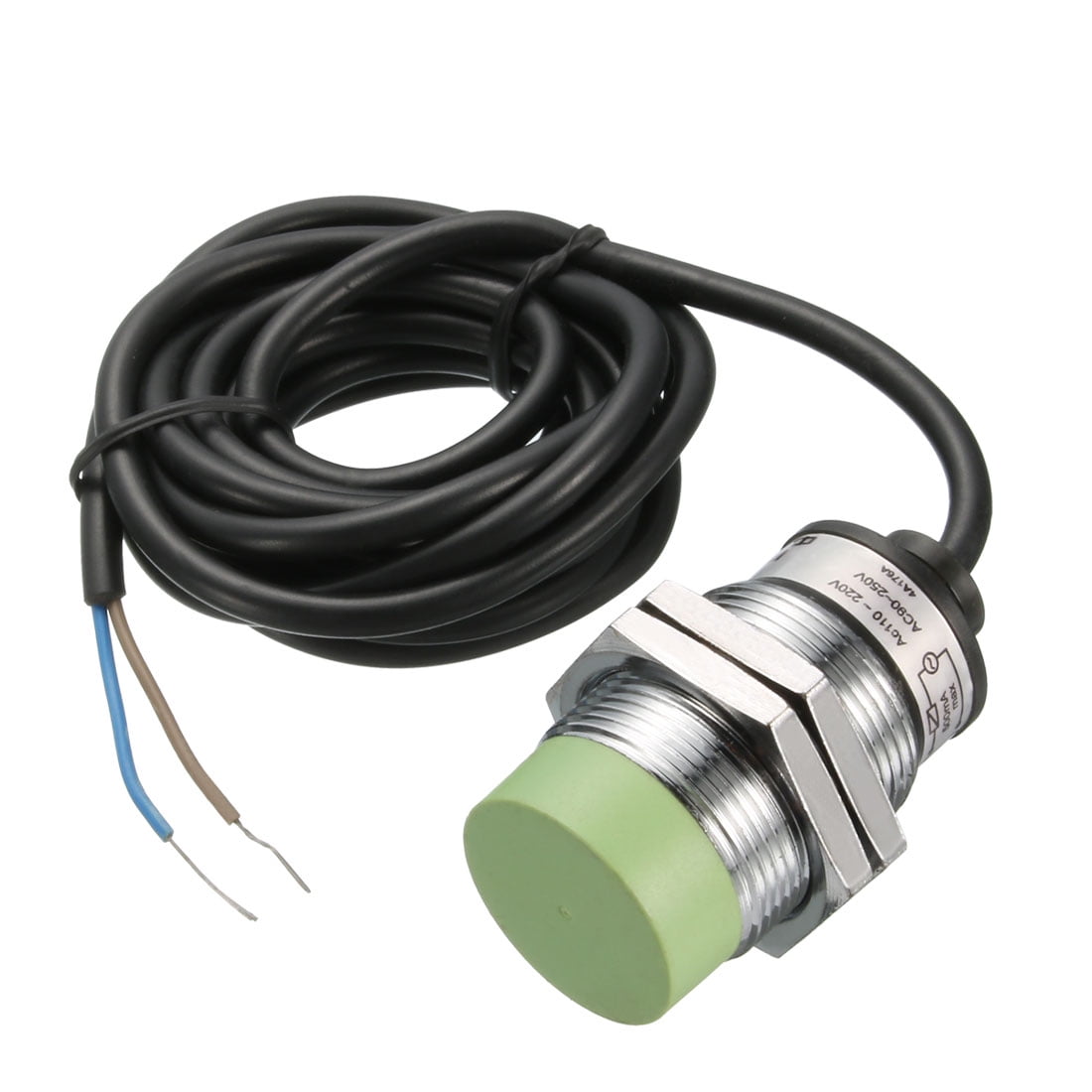 AC110-220V 90-250V 500mA NO 15mm Inductive Proximity Sensor Switch PR30 ...