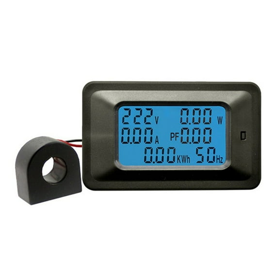 AC110-250V 100A LED Digital Voltmeter Ammeter Wattmeter Power Energy ...