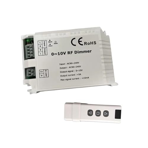 AC110V- 220V high Voltage LED dimmer DM015 1 Channel 0-10V 1CH Trailing ...