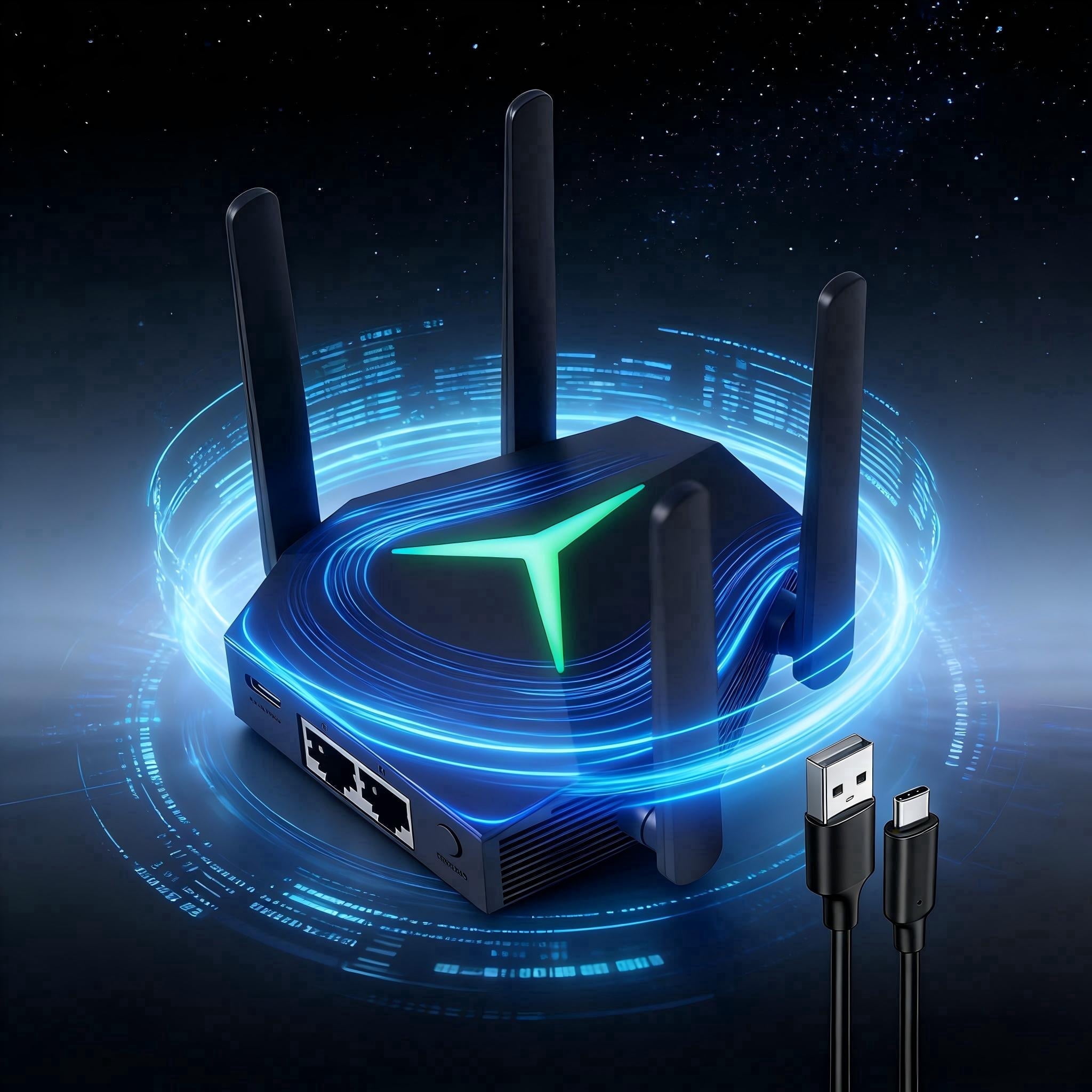 AC1200 WiFi Range Extender Dual Band Signal Booster with WPS One Touch ...