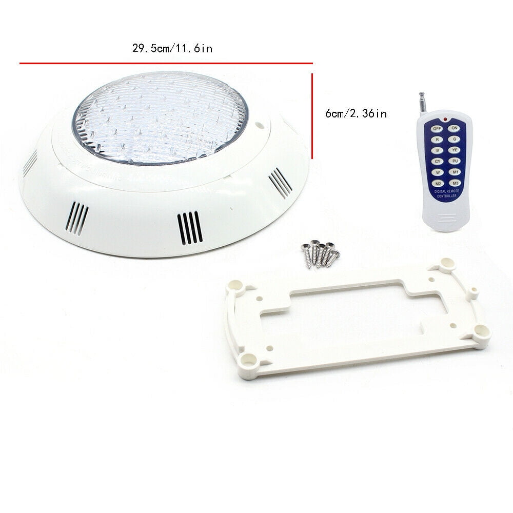 AC12V 45W RGB Swimming LED Pool Lights underwater light Lamp Spa IP68 Waterproof - Walmart.com