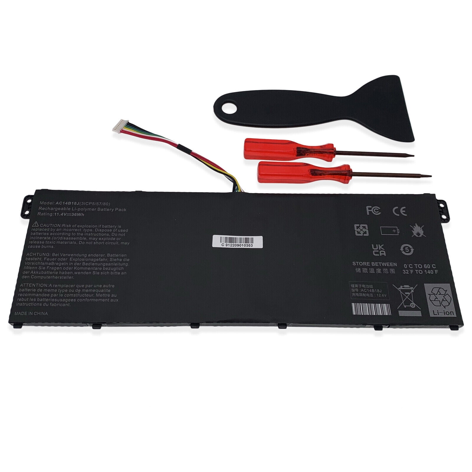 AC14B3K AC14B18J Battery for Acer Chromebook CB3-531 CB5-571 CB3-111 ...