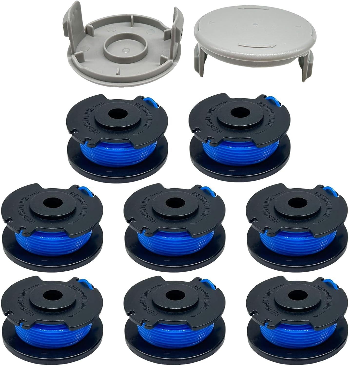 AC14RL3A .065 String Trimmer Replacement Spools & Cap High Quality Set ...