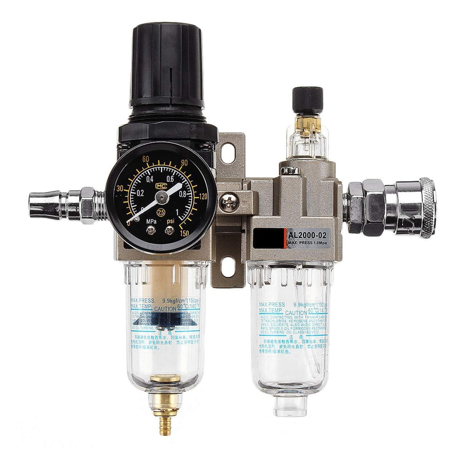 AC2010-02 150Psi Manual Drainage Supply Air Pump Filter,Air Compressor ...