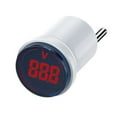 AC220V 30mm LED Digital Voltmeter Indicator Voltage Gauge Meter 50~500V ...