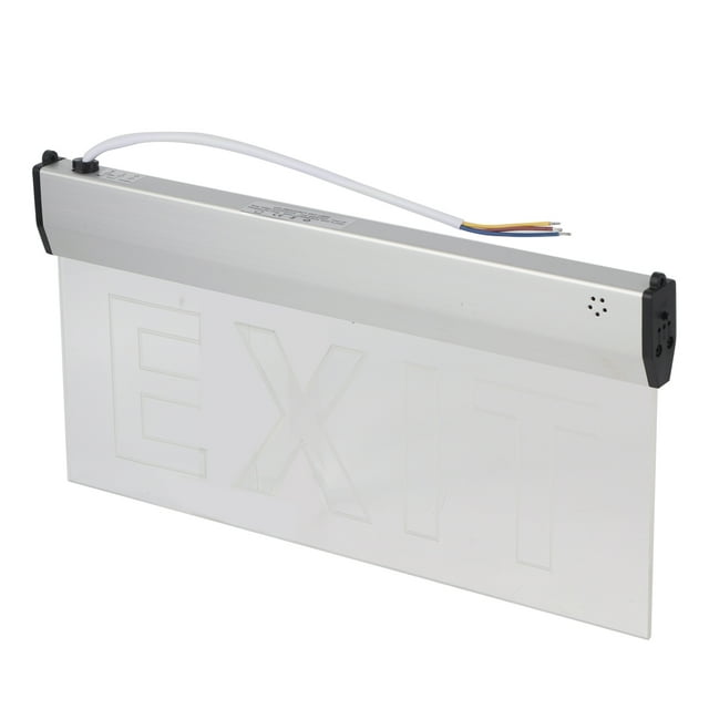 AC220V 3W LED PMMA 350x180mm/13.78x7.09in Emergency Exit Safety ...