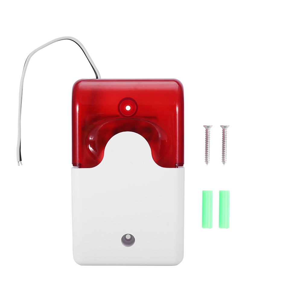 AC220V Red LED Warning Lights Acoustic-Optic Alarm System with ...