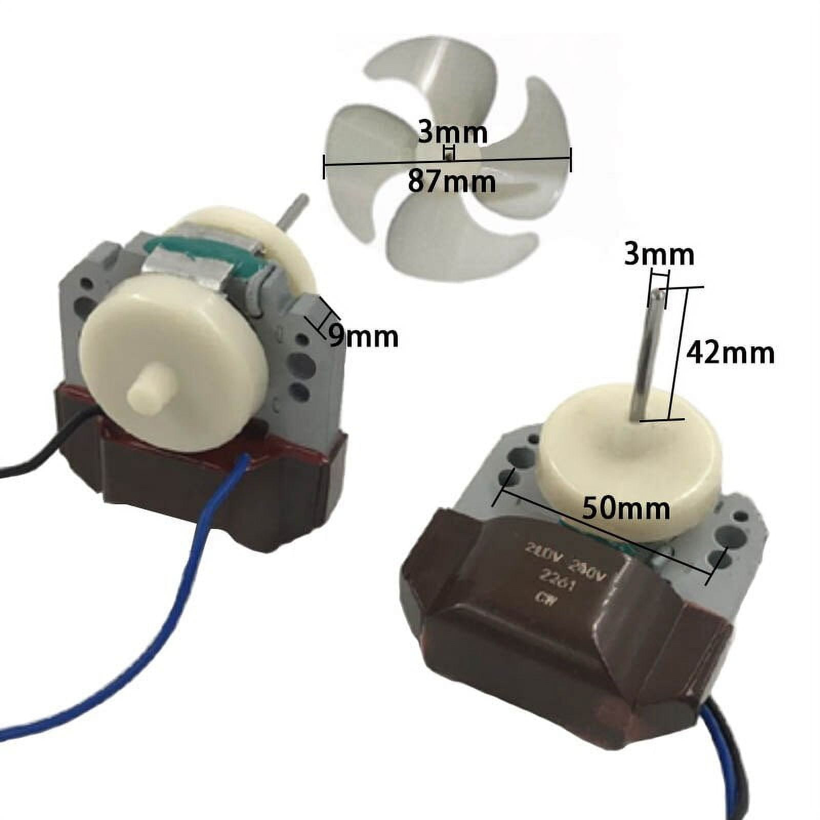 AC220V Refrigerator Freezer Cooling Fan Motor Fan Motor Asynchronous ...