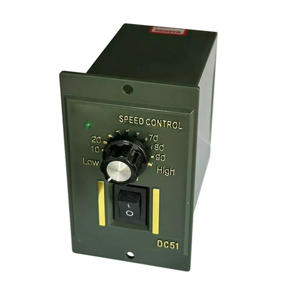 AC220V Stepless Motor Speed Controller 50/60HZ DC51 Panel Type for ...