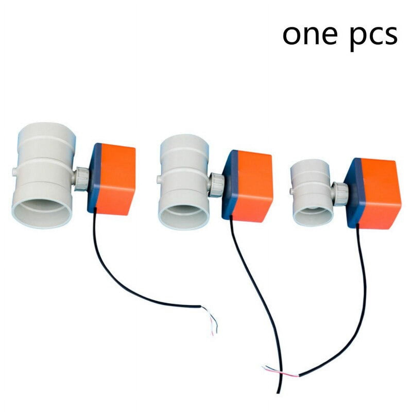 AC220V pvc Electric damper Air volume control valve 50/63/75/90 ...