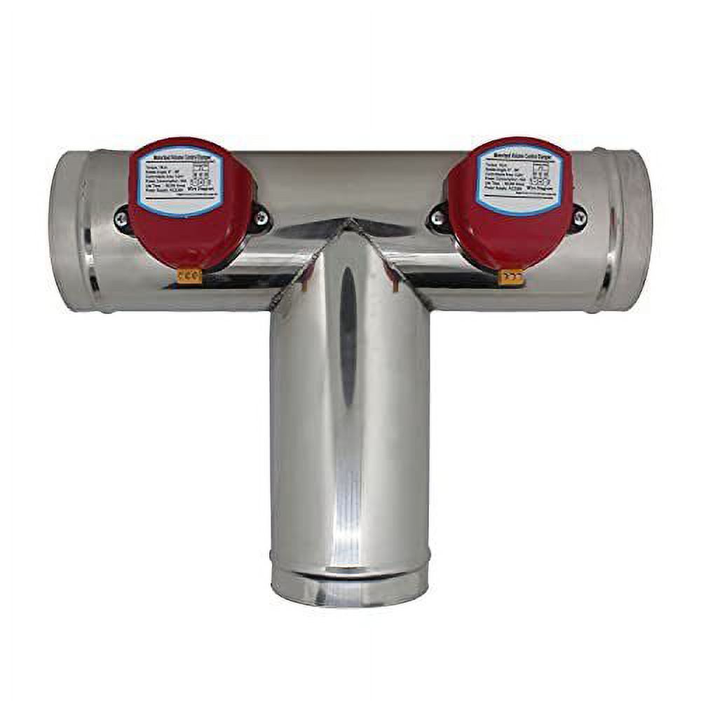 AC220V ventilation stainless steel motorized register motorized valve ...