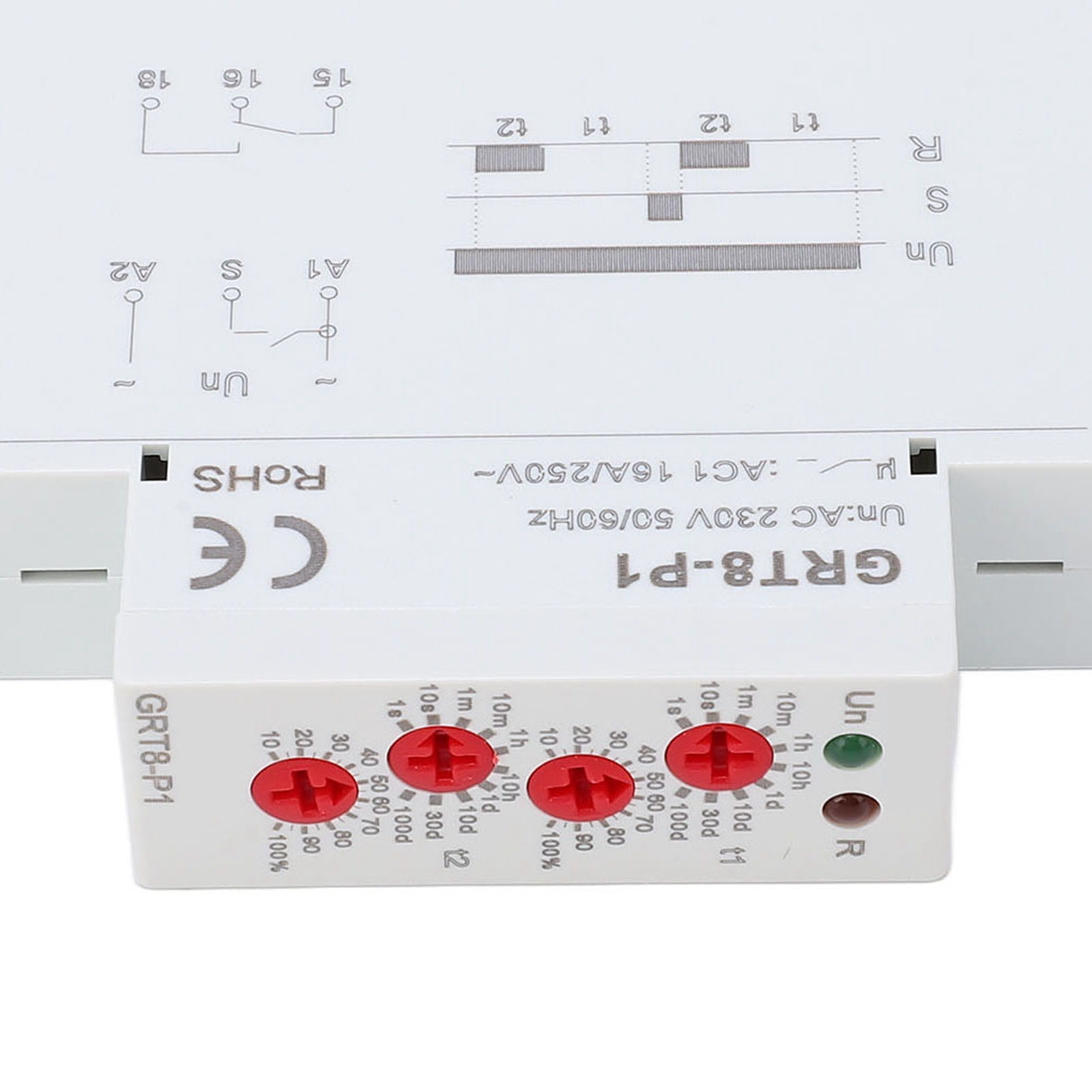 AC230V Electronic Repeat Relay LED Indicator ABS Pulse Output Timer ... AC230V Electronic Repeat Relay LED Indicator ABS Pulse Output Timer ...