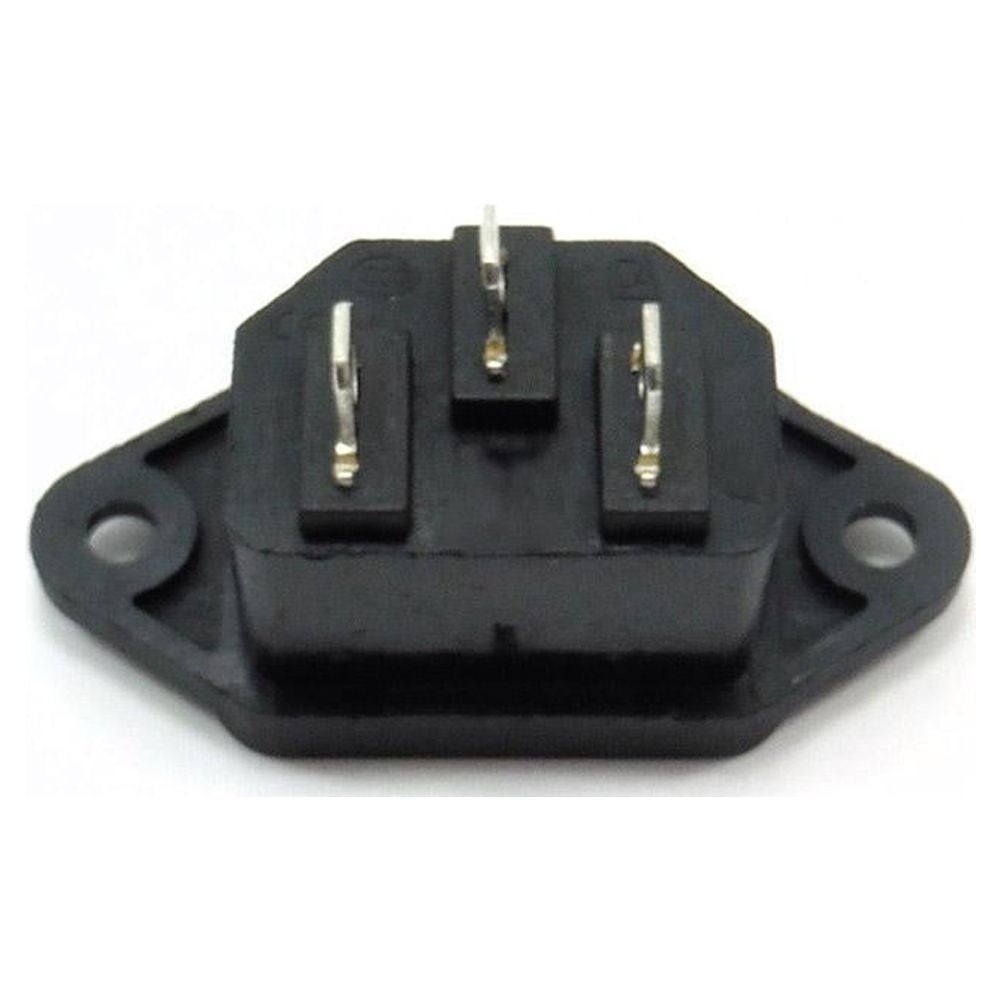 AC250V 10A IEC320 C14 Mount Male Plug 3 Pins Panel 2020 Q4R6 Power ...