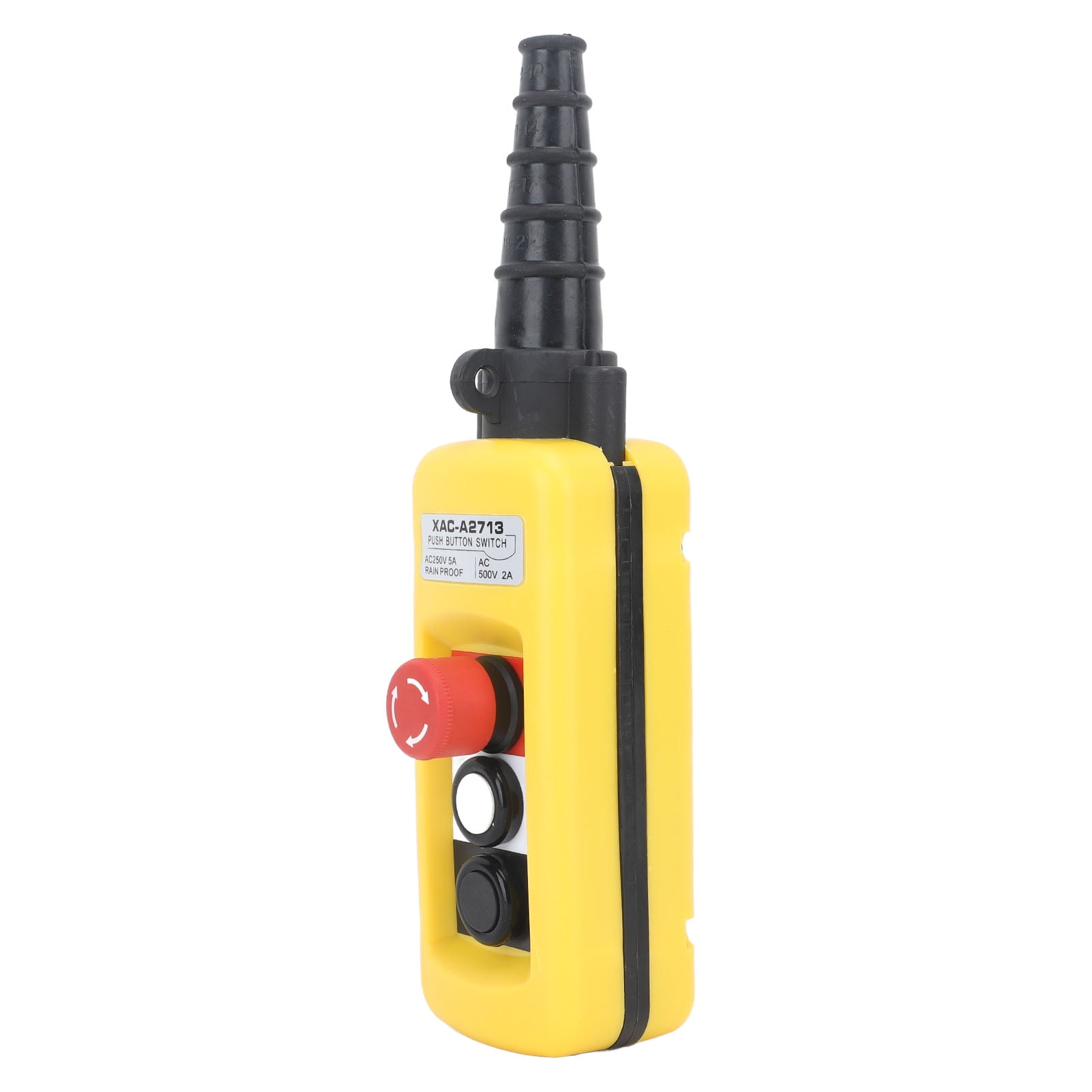 AC250V 5A AC500V 2A Crane Hoist Control Single Speed 2 Buttons Hoist ...