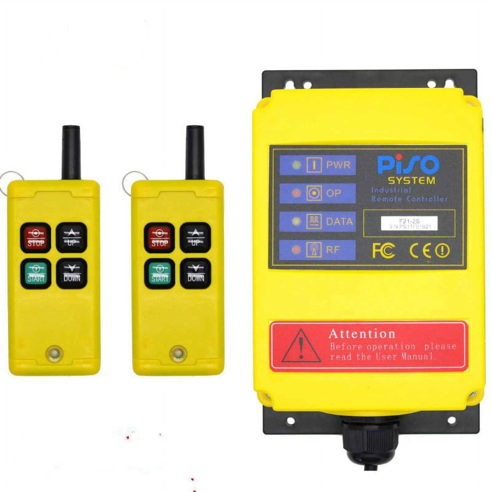 AC36V 220V 380V DC24V Lift crane hoist electric hoist remote control ...