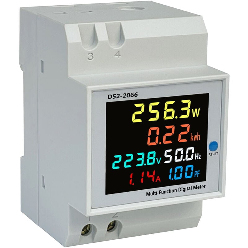 AC40300V 100A Digital Energy Meter Carivent Calibrated AC Current Meter ...