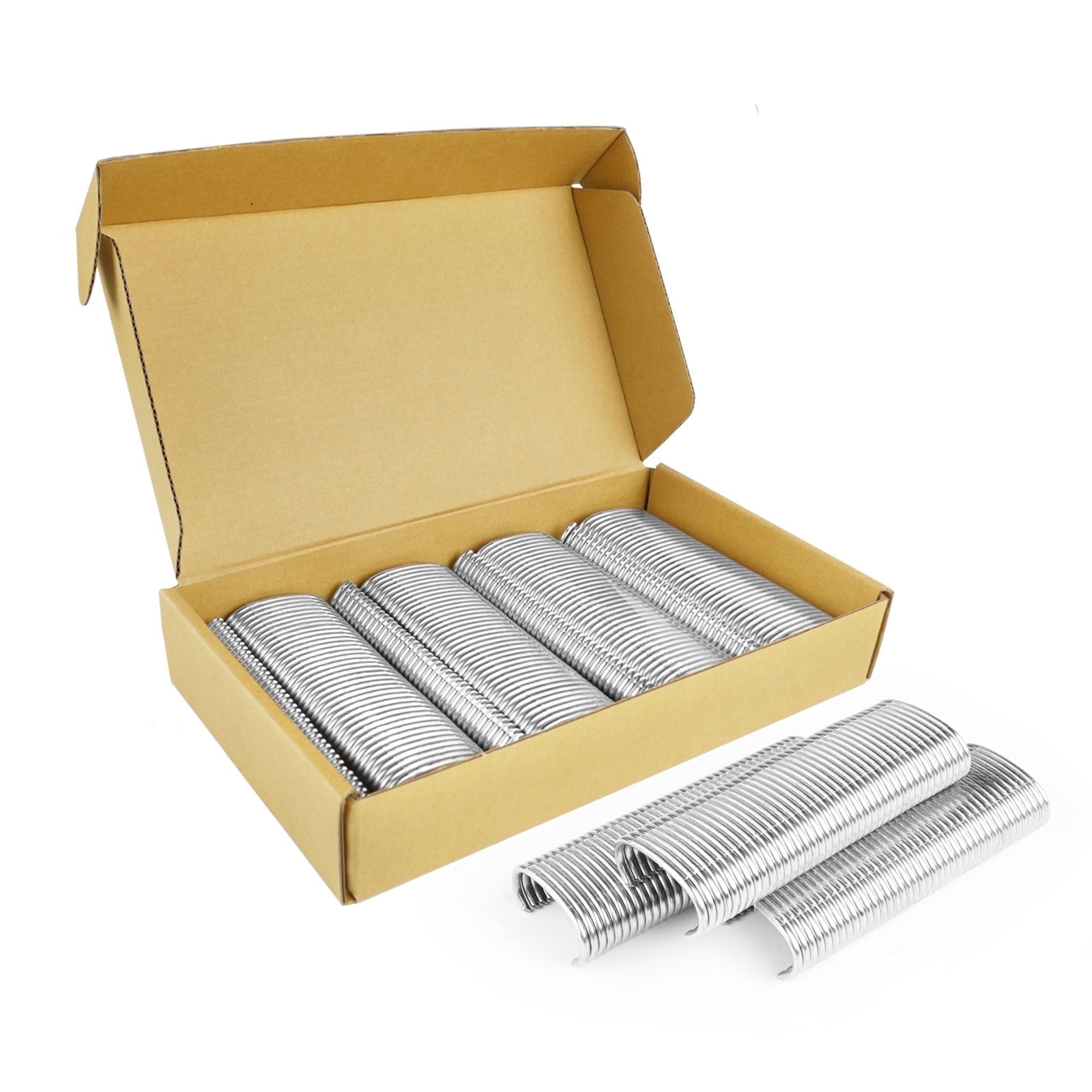 AC50 11 Gauge 304SS Hog Ring Staples, 320 Pcs/Box, 1 1/2" (38.7mm ...