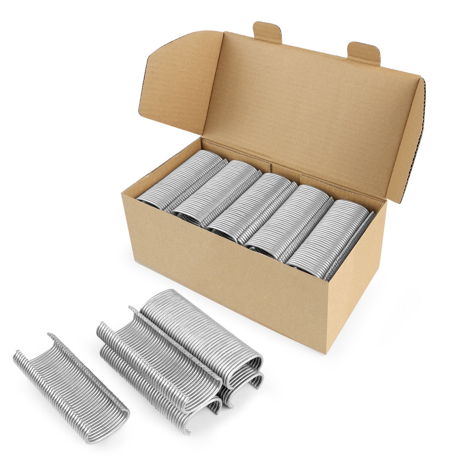 AC50 11 Gauge Zinc-Aluminum Alloy Hog Ring Staples, 320 Pcs/Box, 1 1/2 ...