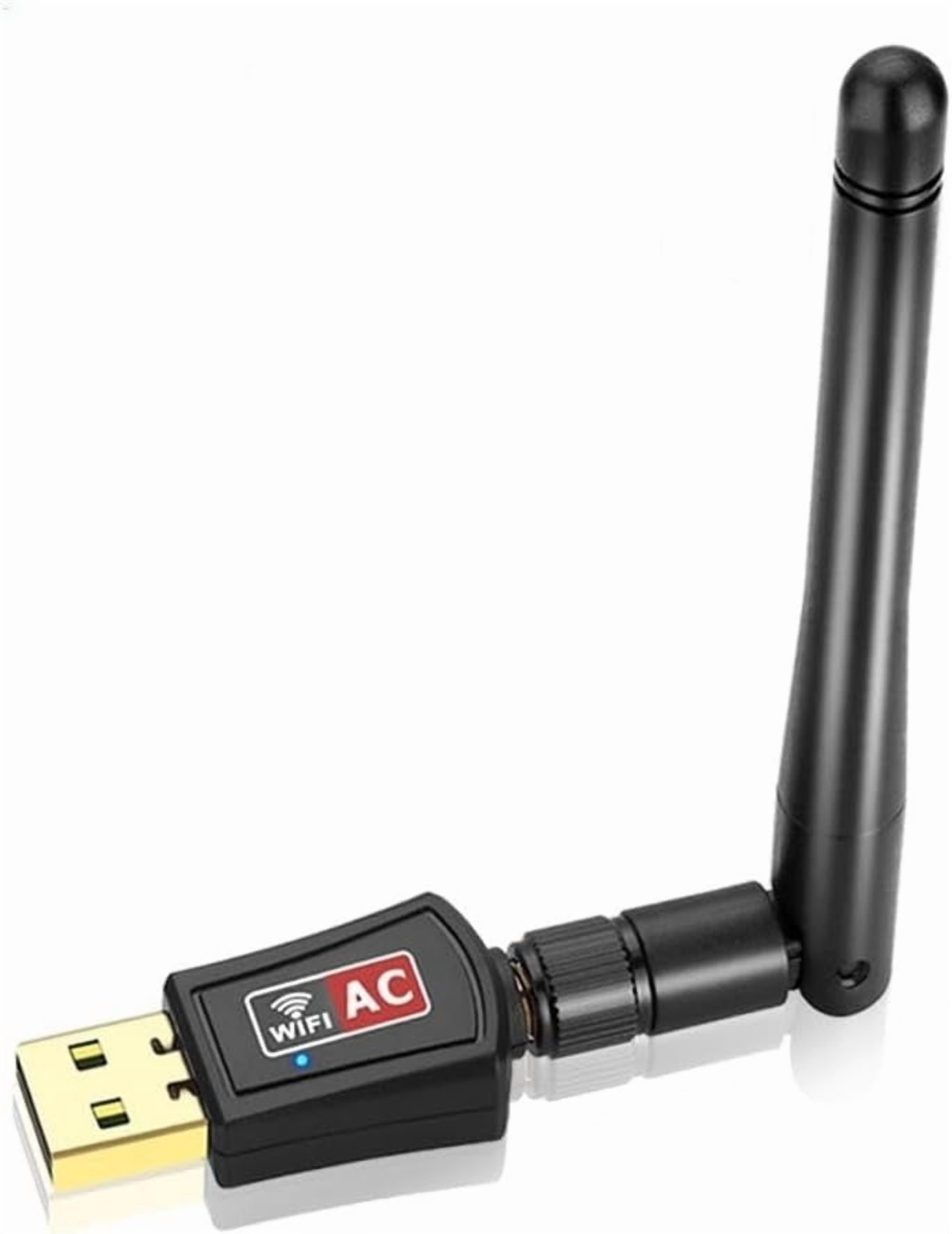 AC600Mbps USB WiFi Adapter, Wireless USB Network Adapters Dual Band 2 ...