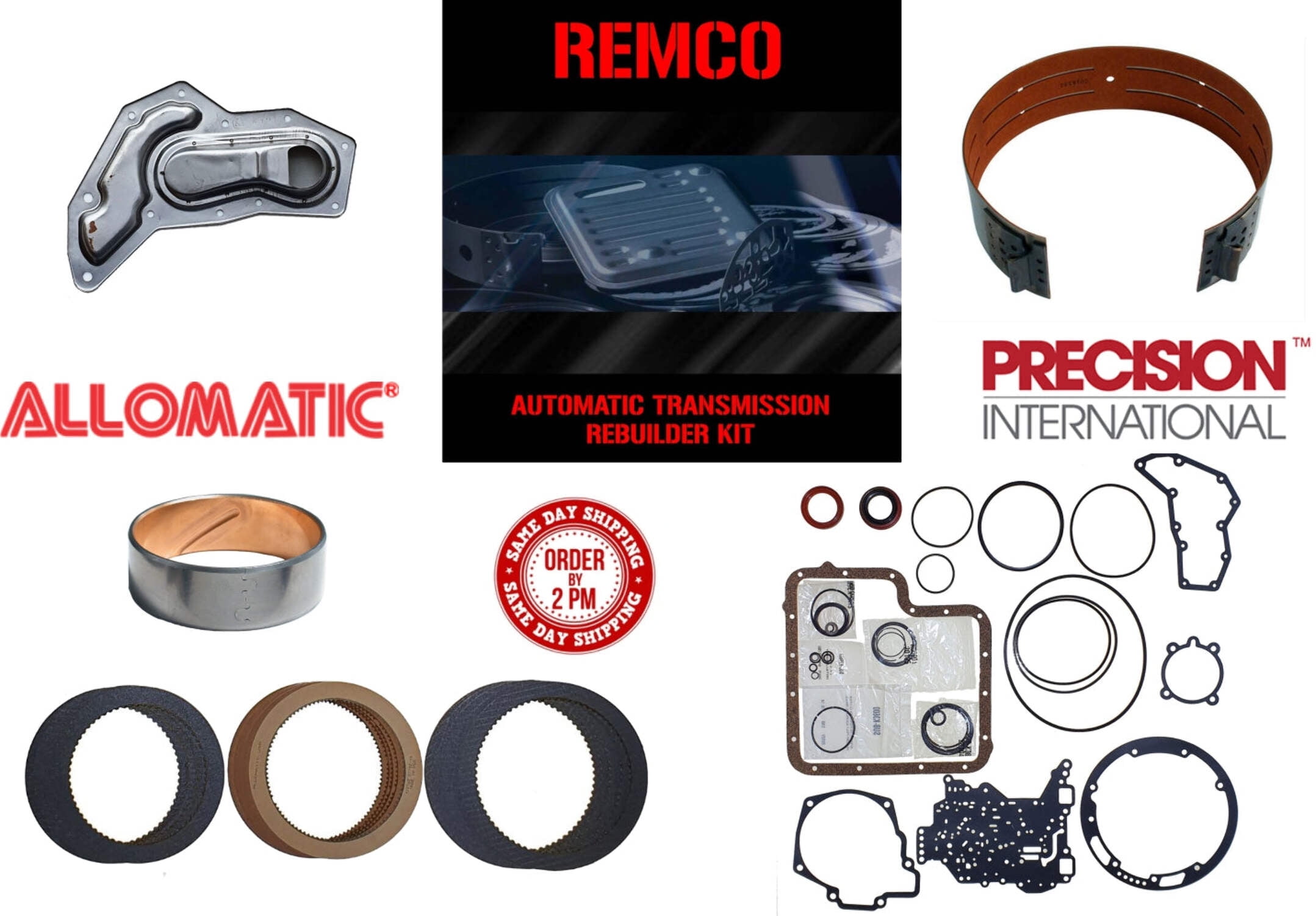 AC60E [68-UP] Automatic Transmission Rebuild Kit - Full Overhaul Kit ...