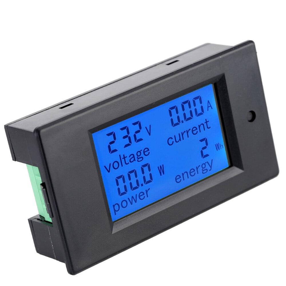 AC80-260V 100A Digital LCD Current Voltage Active Power Energy ...