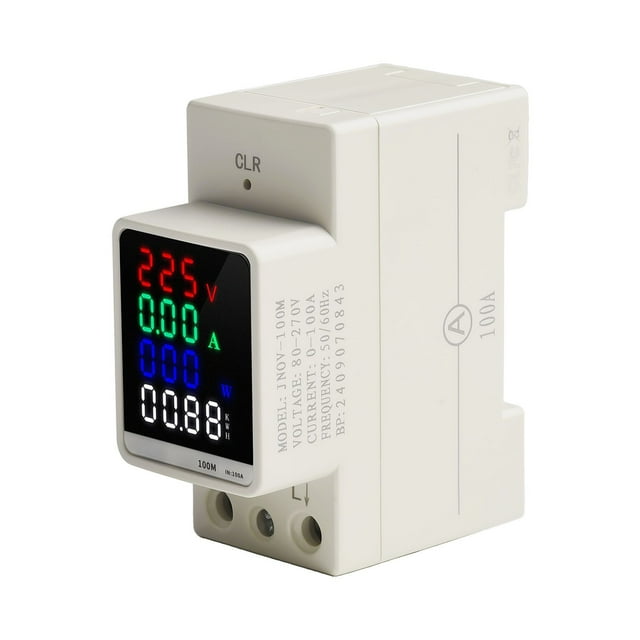 Ac80-270V Lcd Digital Electricity Meter Single Phase Energy Meter Key ...