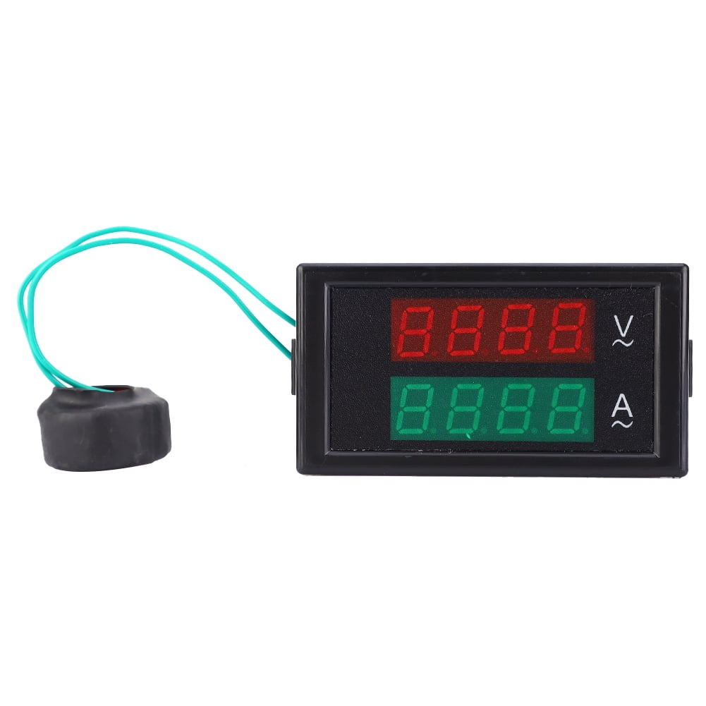 AC80-300V, AC0-100.0A, High Precision Display Gauge Dual Digital ...