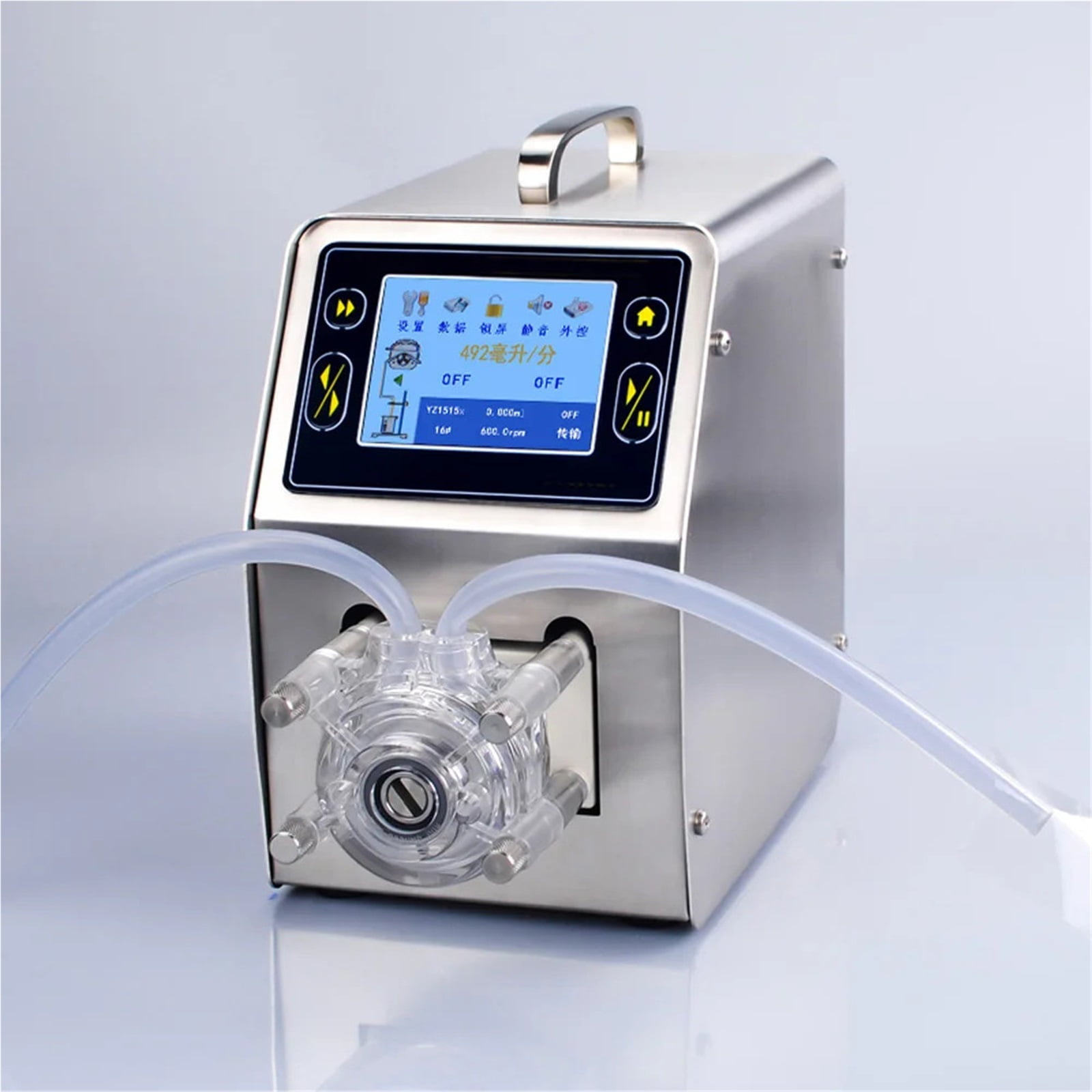 AC90-260v Laboratory Intelligent Power Off Memory Peristaltic Pump ...