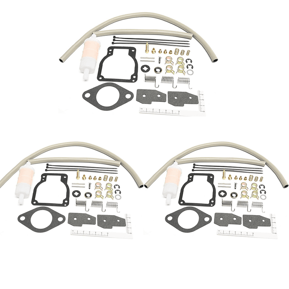 ACA 3Packs Carburetor Rebuild Kit for Mercury 30-70 75 90 115 120 125 ...