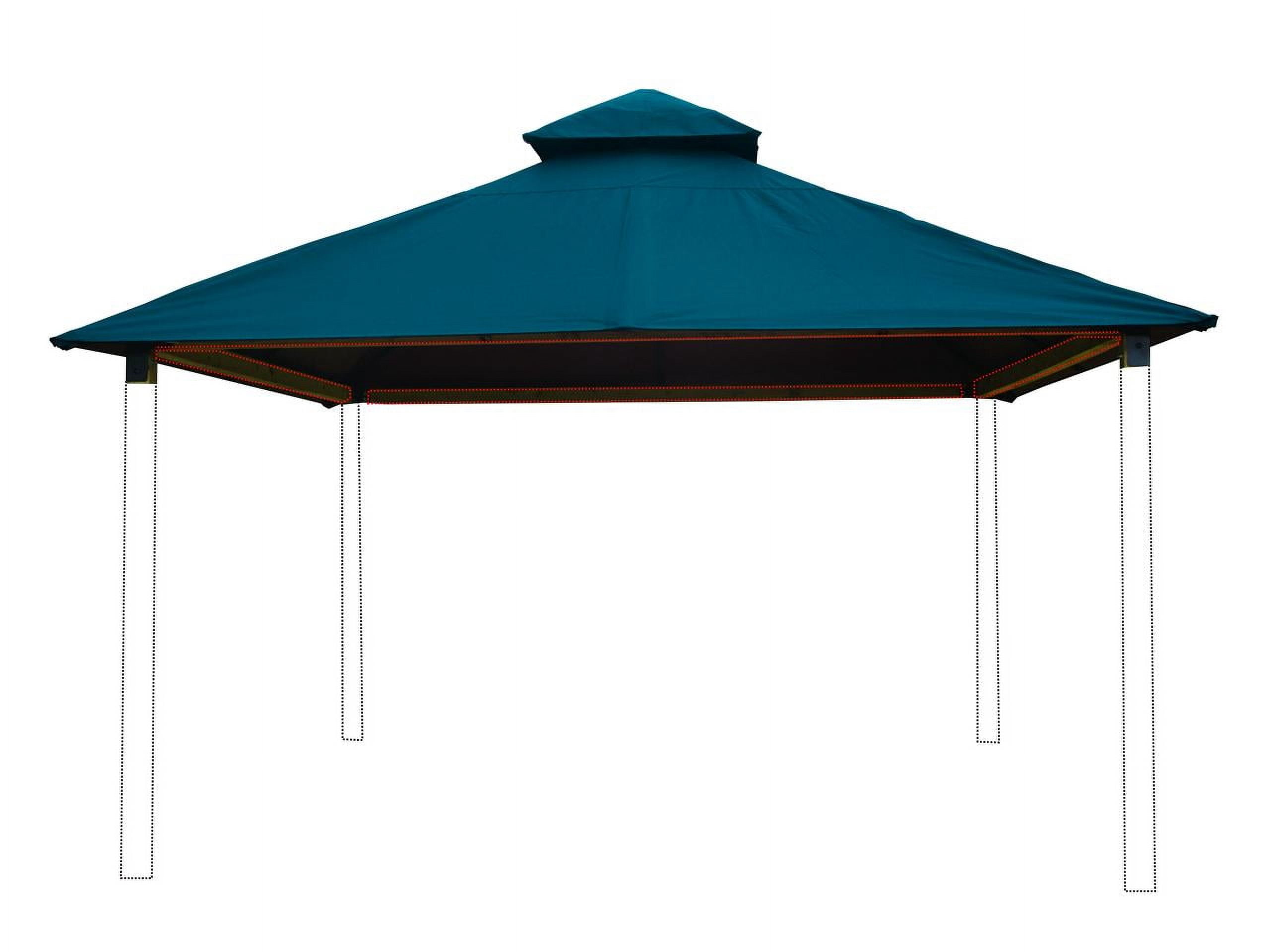 ACACIA AGOK14- OZ GREEN 14 sq. ft. Gazebo Roof Framing & Mounting Kit ...