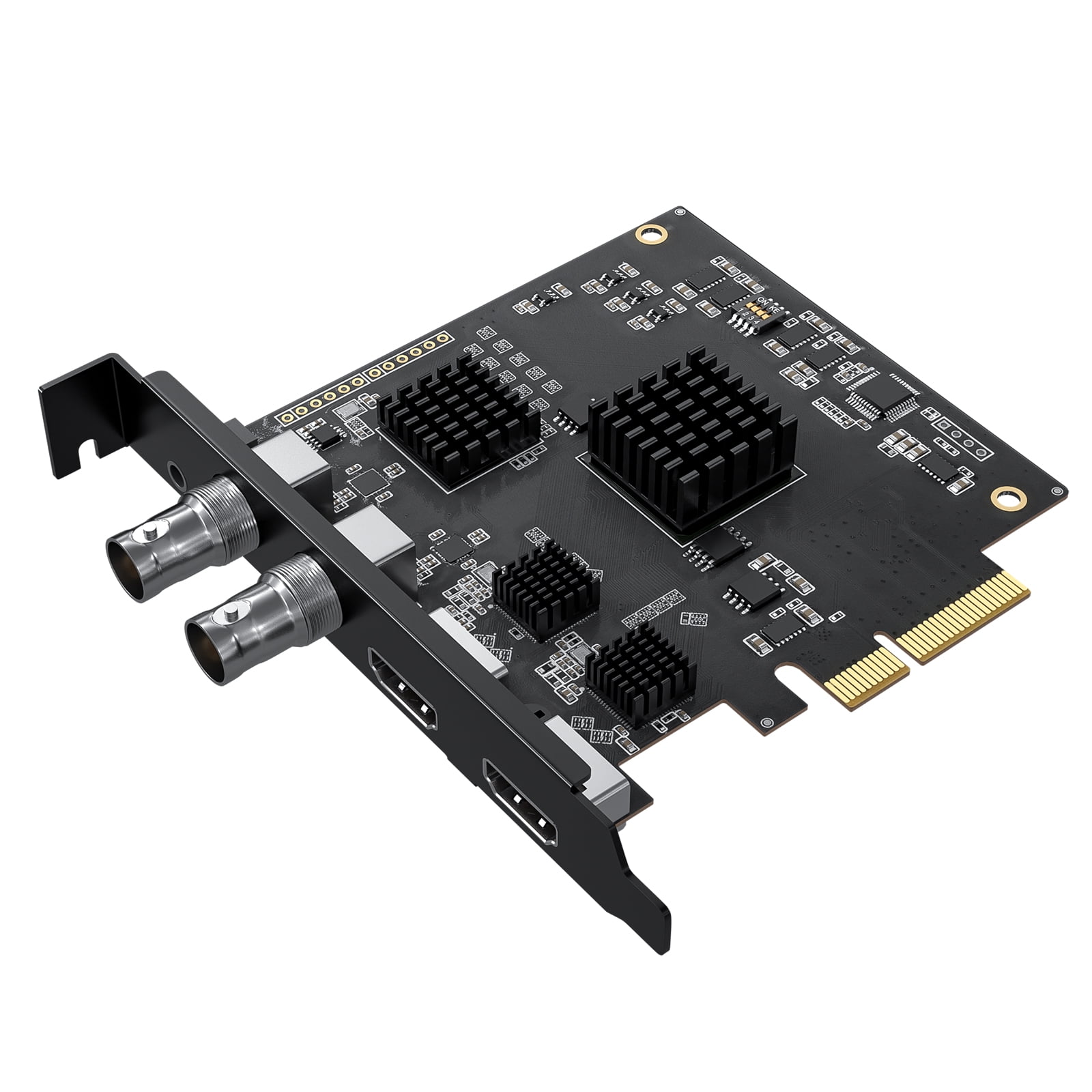 ACASIS 1080P60HZ Built-in 4-Channel Capture Card PCIE 2.0 X4 2CH SDI+ ...
