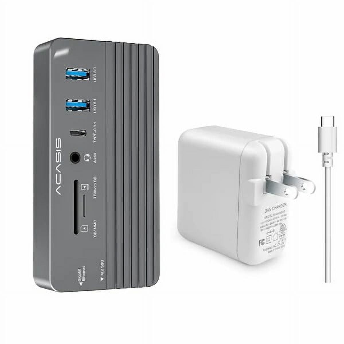 ACASIS Swappable High-Speed SSD Storage & 10-In-1 Hub, Docking Station ...