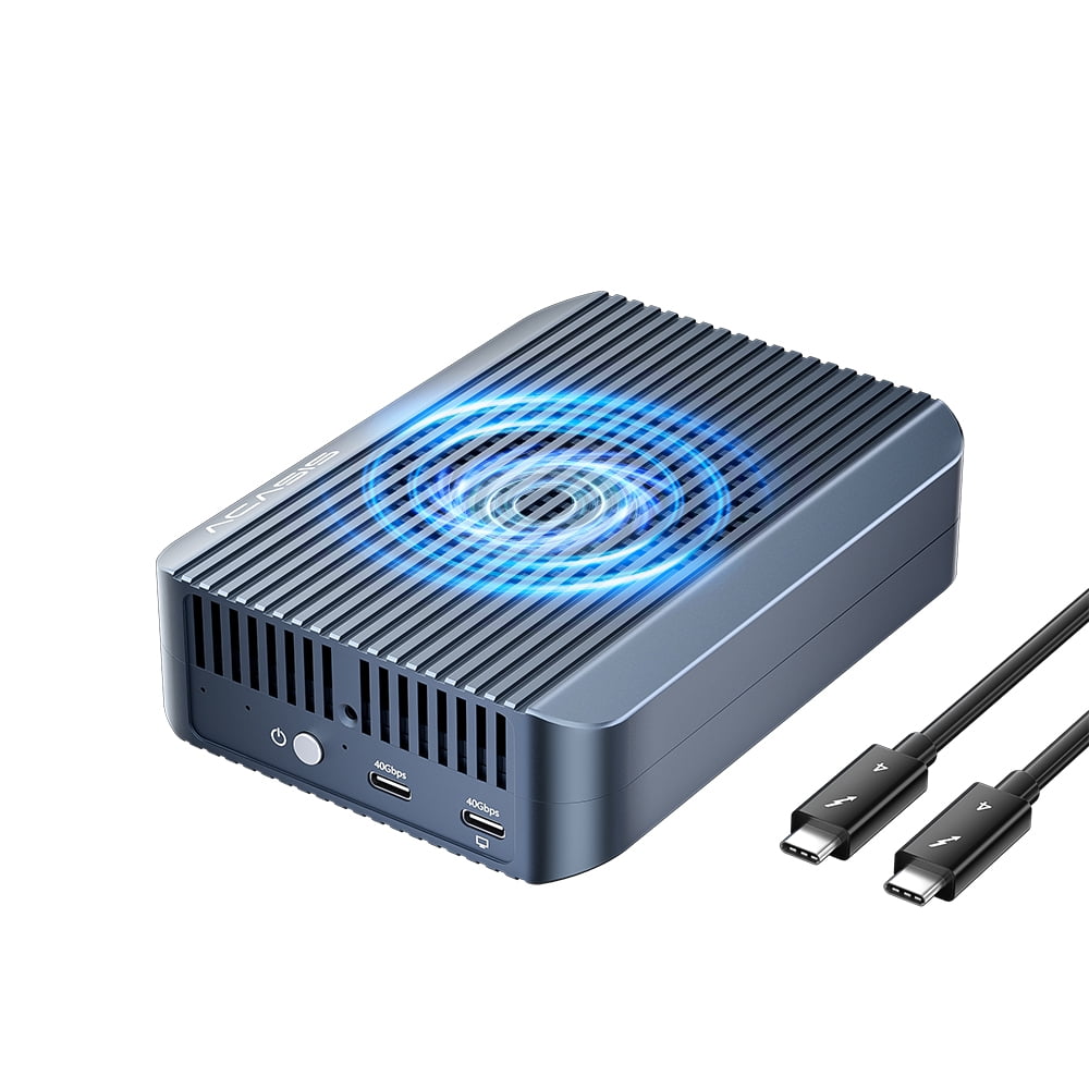 ACASIS Dual-Bay NVMe Thunderbolt SSD Enclosure with RAID Support ...