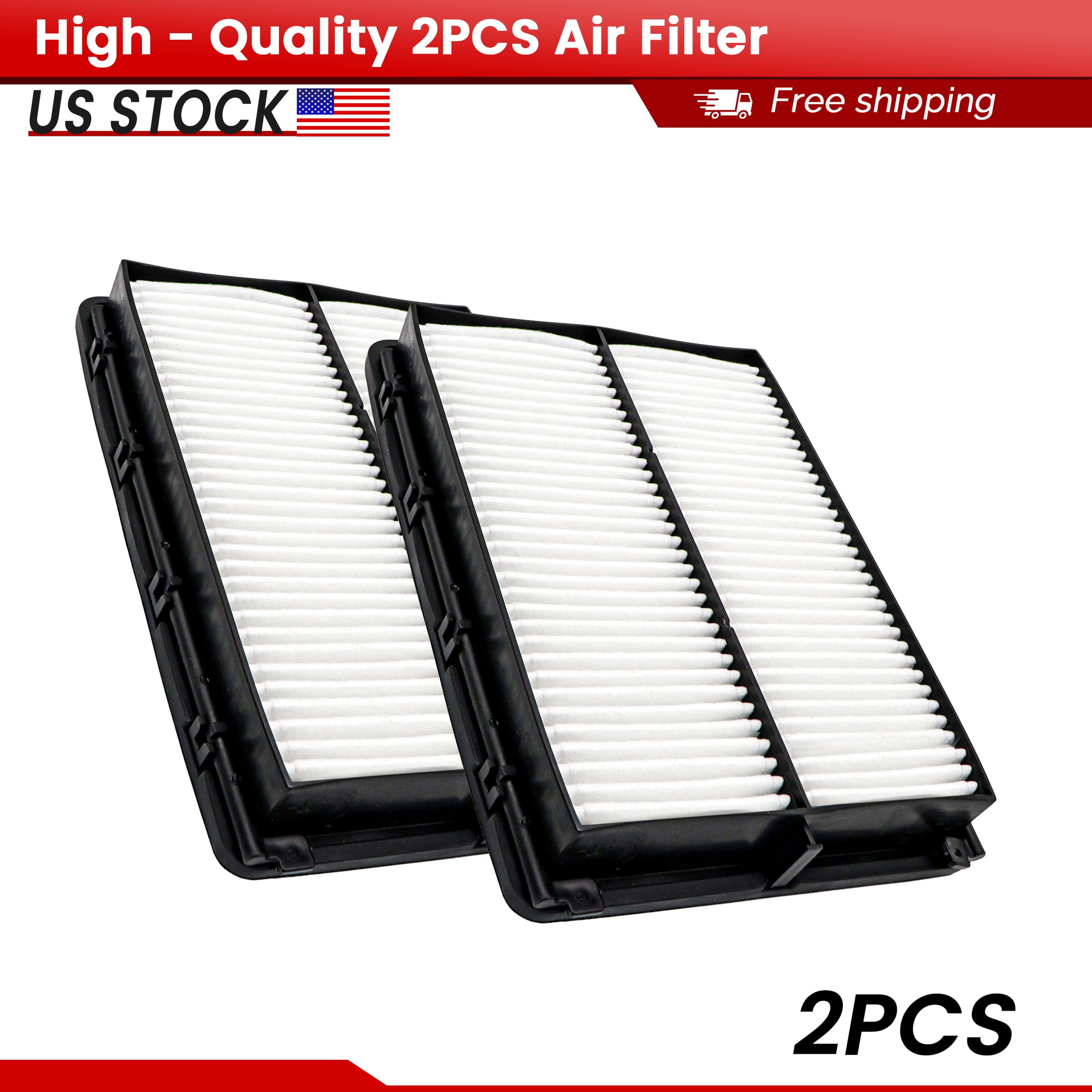 ACB ZONE 2 x Engine Air Filter for Hyundai Santa Fe Palisade Kia ...