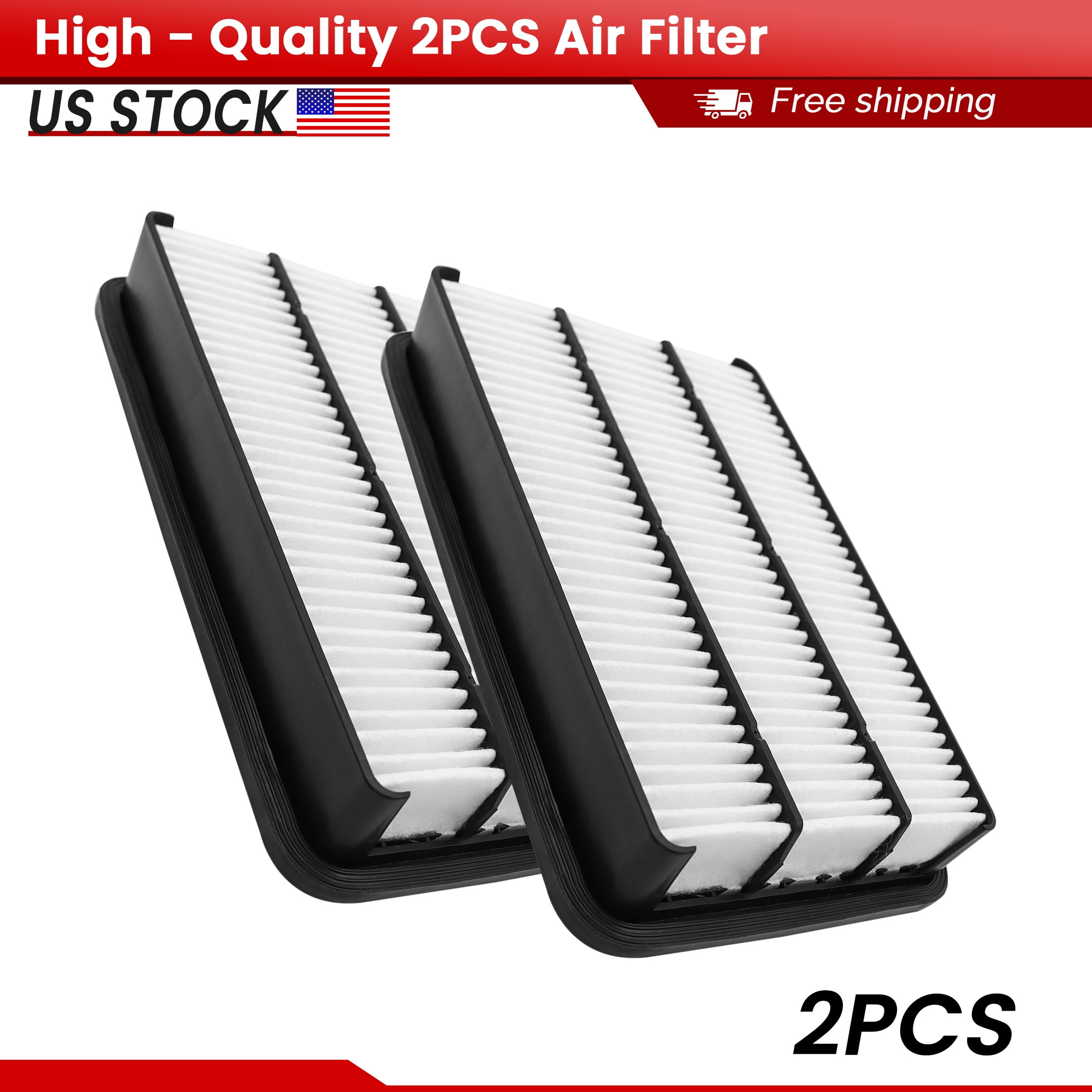 ACB ZONE 2 x Engine Air Filter for Toyota Camry Sienna Avalon Lexus ...