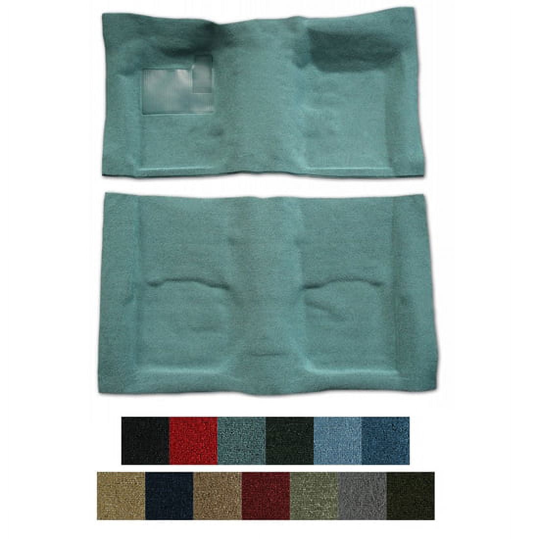 ACC 1967-1969 Chevy Camaro Loop Carpet Kit, Black - Walmart.com