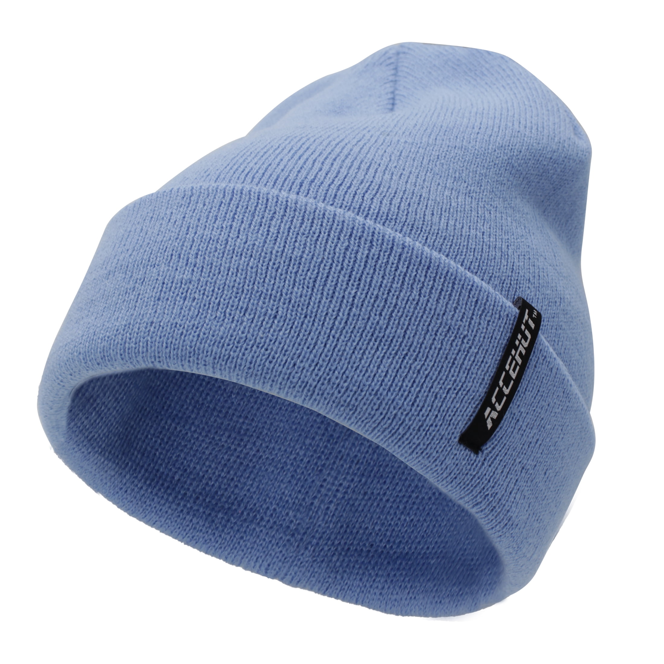 ACCEHUT Unisex Elastic Acrylic Knit Beanie, Cold Weather Ski Cap for ...