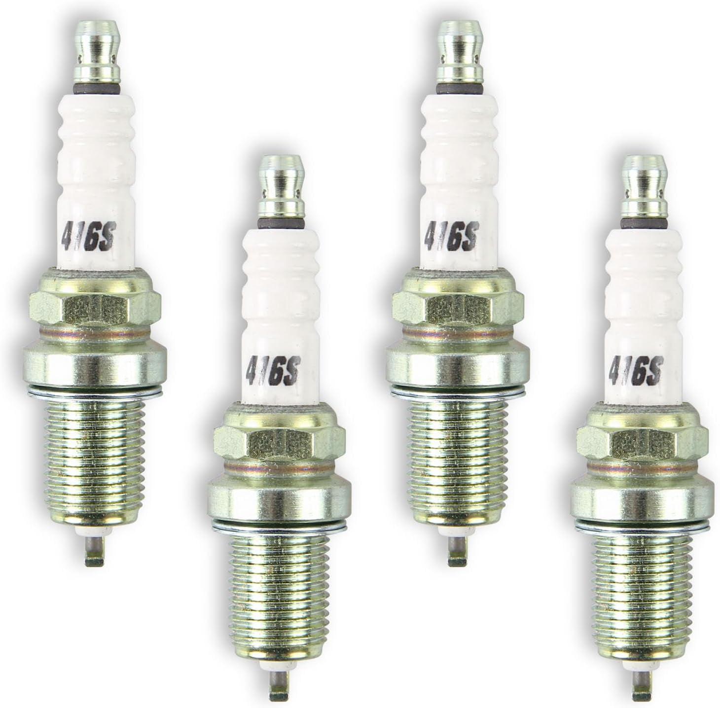 ACCEL 0416S-4 HP Copper Spark Plug - Shorty - Walmart.com