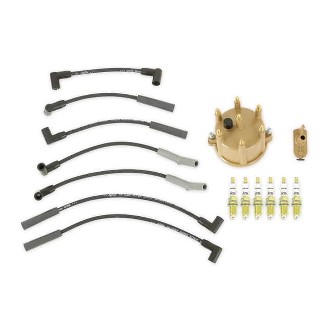 ACCEL TST17 Distributor Cap / Rotor Kit / Spark Plug / Spark Plug Wire ...