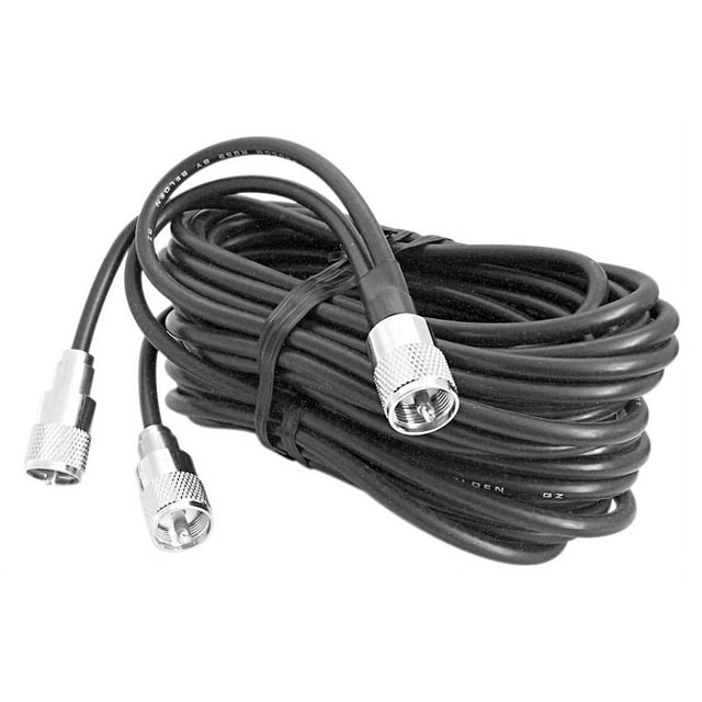 ACCESSORIES UNLIMITED - 18 FOOT DUAL LEAD RG59U COAX CABLE WITH THREE ...