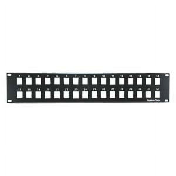 ACCL 2U 19" 32port Blank Panel for Keystone Jack, 5 Pack - Walmart.com